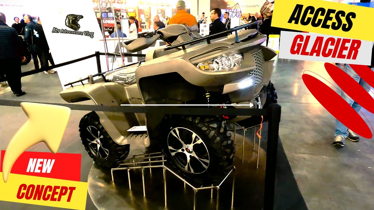 The NEW Access Glacier DC 600 Full Walkaround EICMA 2023 ️ ️ - ATV ...